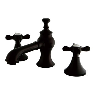 Widespread Lavatory Faucet With Brass Pop-Up, ORB - Traditional ...