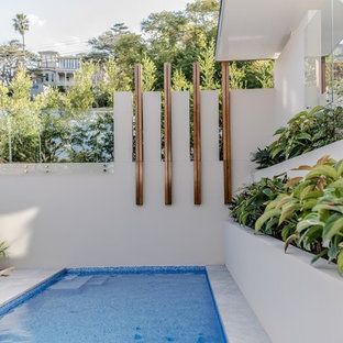 75 Beautiful White Stone Pool Pictures & Ideas | Houzz