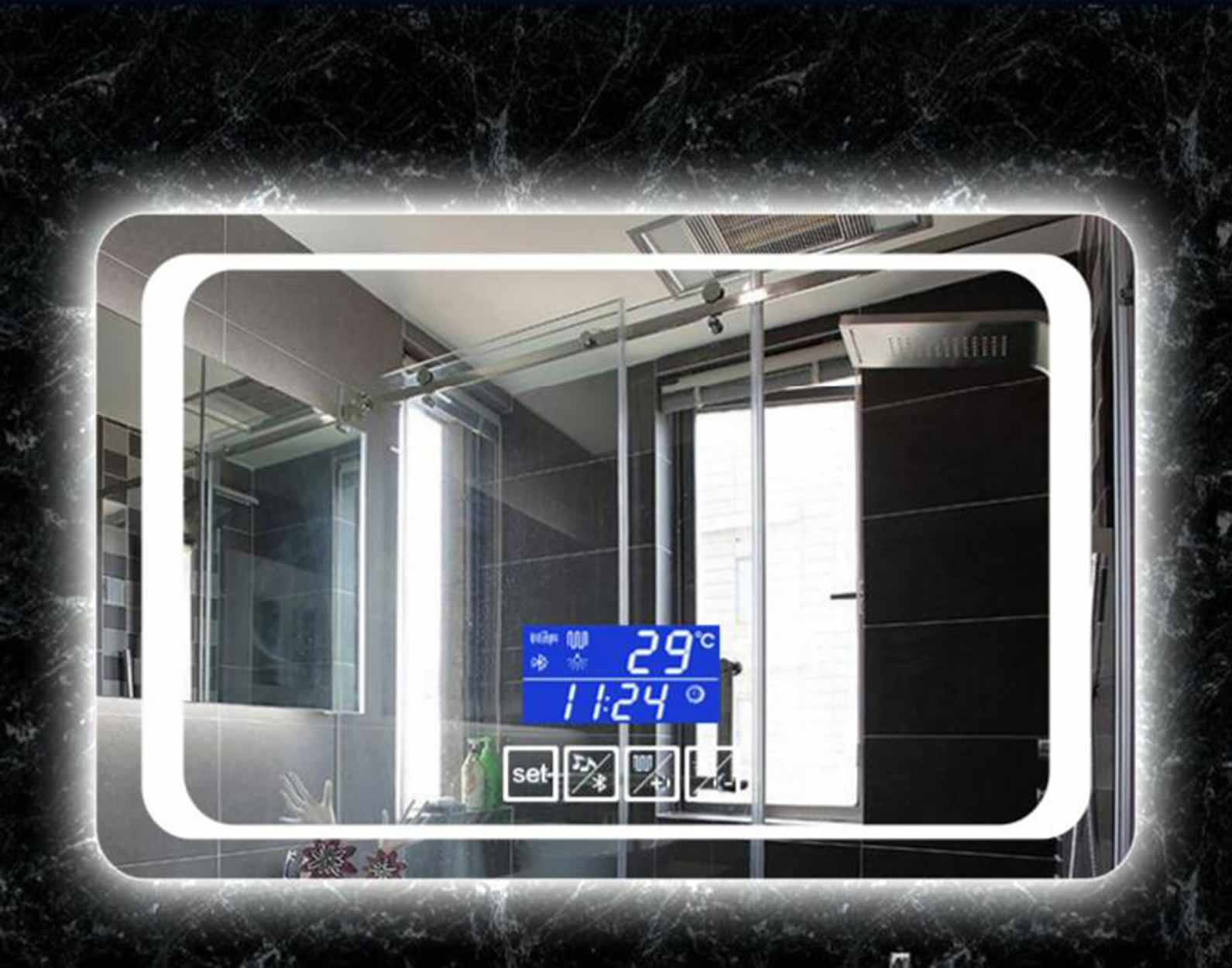 Infinity Rectangle LED Mirror - Modern - Bathroom Mirrors - by Infinity ...