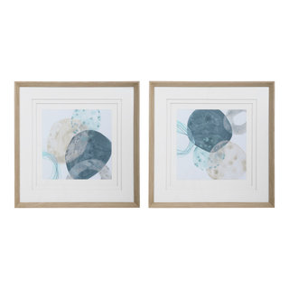 Uttermost 2-Piece Circlet Modern Print Set - Contemporary - Prints And ...