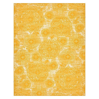 Transitional Sandrine Sunshine Area Rug, 9'x12' - Contemporary - Area ...