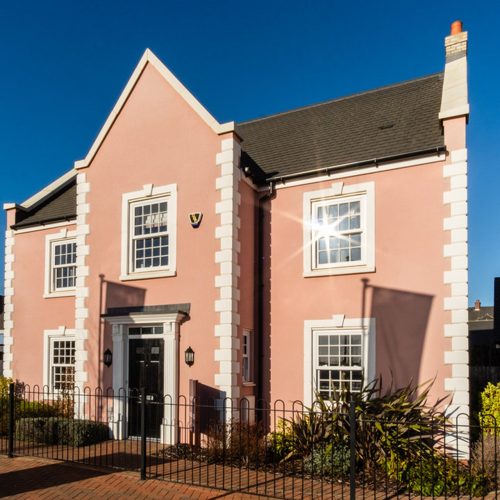 75 Beautiful Pink Exterior Ideas & Designs - May 2026 | Houzz AU