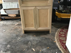 How thin can I go with rails and stiles for shaker doors in kitchen?