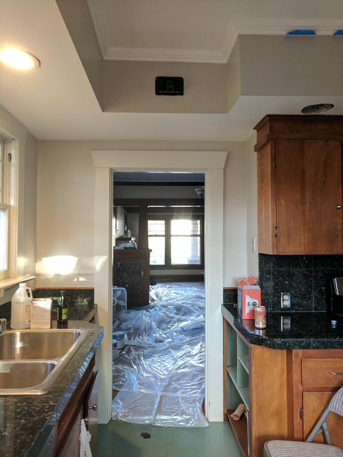 Need help with small 11x13 kitchen design in craftsman home!