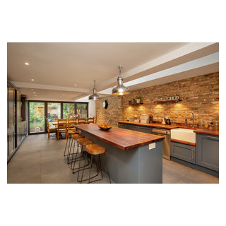Charmingly Rustic Home Extension - Balham - Rustic - Kitchen - London ...