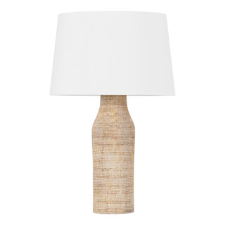 Hudson Valley Lighting Medina 28.5" Table Lamp Aged Brass/Ceramic ...