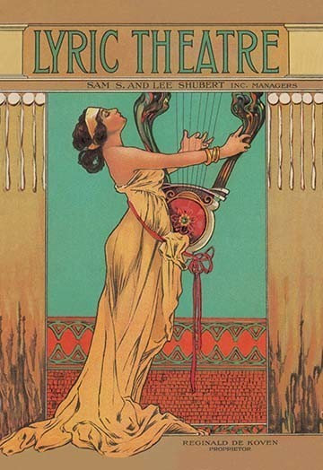 Lyric Theater, 12" x 18" - Traditional - Prints And Posters - by ...