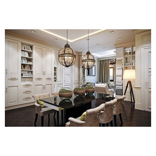 Livingroom architectural render - Victorian - New York - by ArchiCGI 3D ...