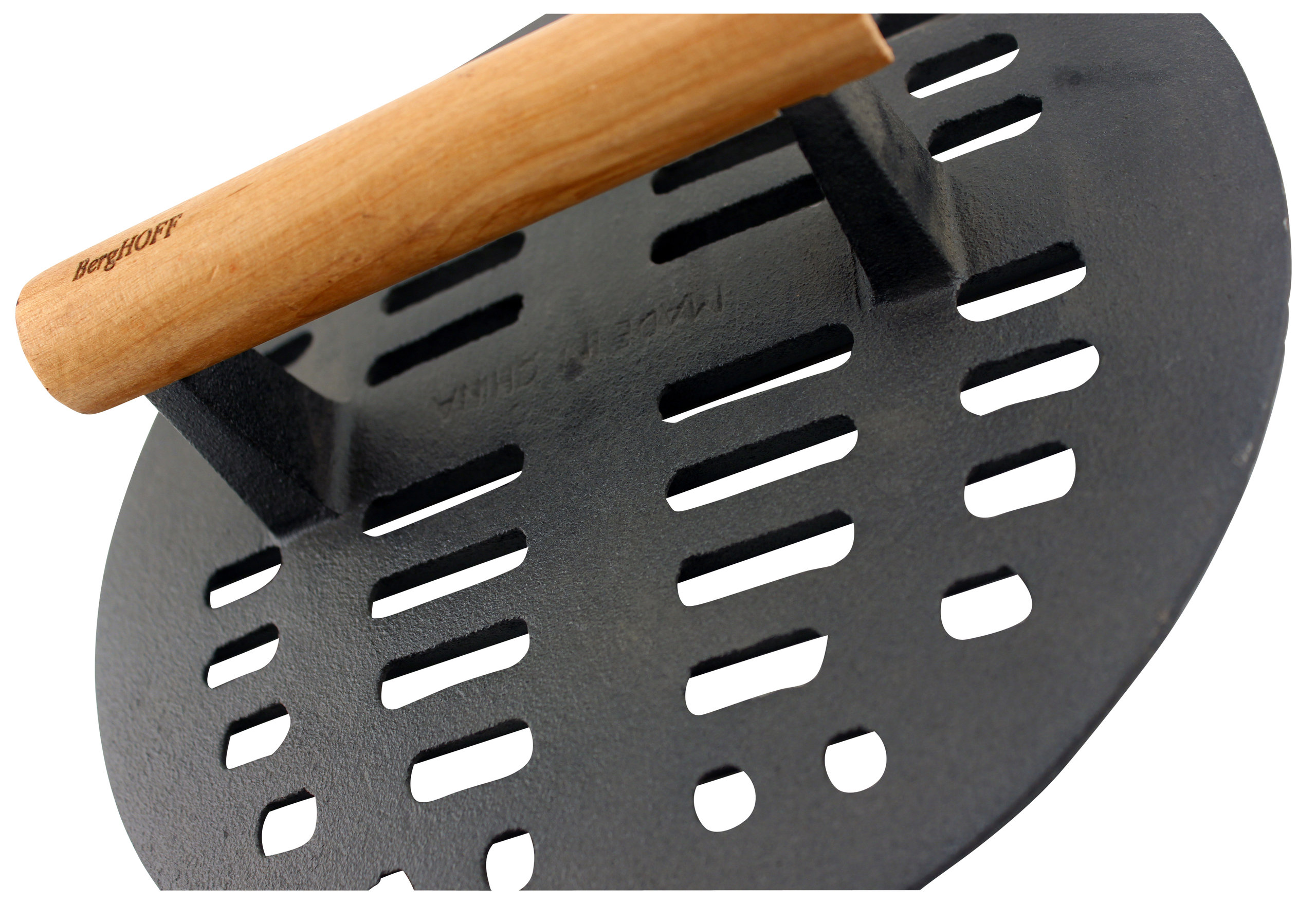 Cast Iron Slotted Steak Press - Contemporary - Grill Tools ...