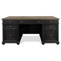 Riverside Furniture Regency Executive Desk - Traditional - Desks And ...