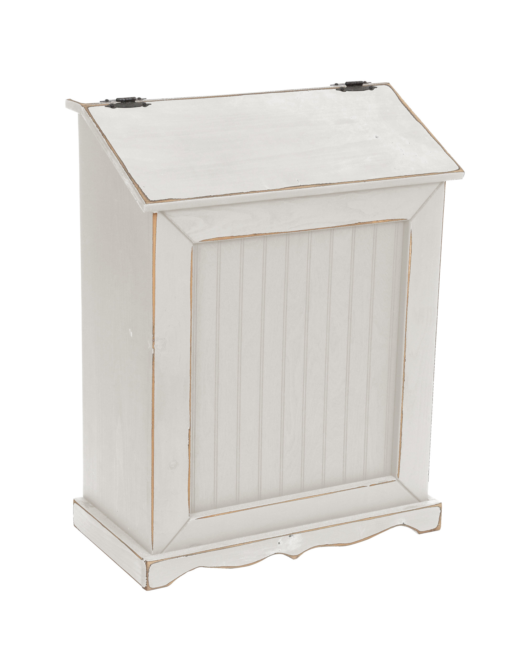 Farmhouse Pine Lift-Top Hamper - Farmhouse - Hampers - by Furniture ...