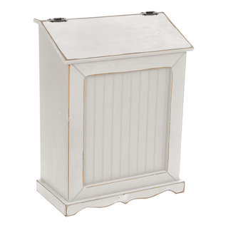 Farmhouse Pine Lift-Top Hamper - Farmhouse - Hampers - by Furniture ...