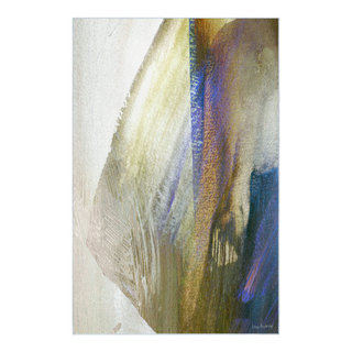 Norwegian Wood II Abstract Art Area Rug 5'x8', Power-loomed, 5'x7.5 ...