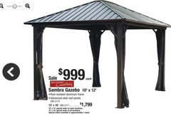 Gazebo top alternative