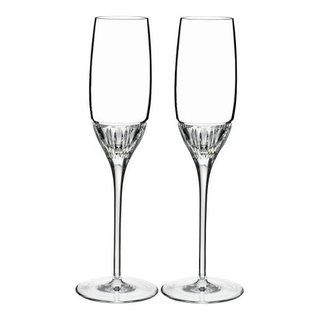 Waterford Marquis Addison Flute Glass Set of 2 - Traditional - Liquor ...