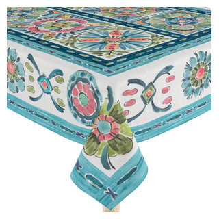 Laural Home Boho Plaza 70" X 120" Tablecloth, 70" X 120" - Contemporary ...