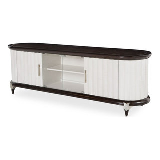 Aico Amini Paris Chic Media Cabinet in Espresso - Transitional - Media ...