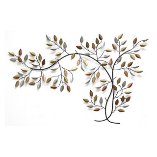 Tree Branch Wall Decor - Contemporary - Metal Wall Art - by VirVentures ...