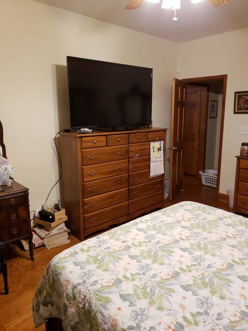 Room with too many doors! | Houzz Forum