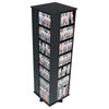 Revolving Media Tower - Four Sided - Contemporary - Media Racks And ...