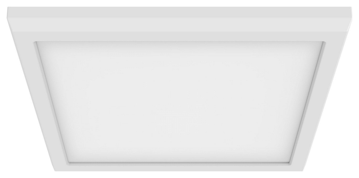 LED Flush Mount, White - Modern - Outdoor Flush-mount Ceiling Lighting ...