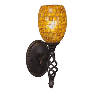 Elegante Wall Sconce, 5x7.25x14.25 - Mediterranean - Wall Sconces - by ...