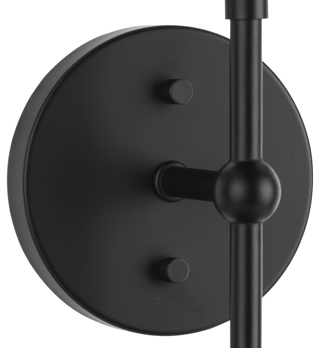 Atwell Collection Two-Light Matte Black Mid-Century Modern Wall Sconce ...