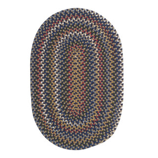 Colonial Mills Wayland Oval Braided Rug, 8X10 - Contemporary - Area ...