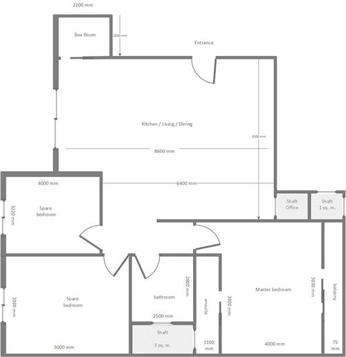 Apartment Layout :)