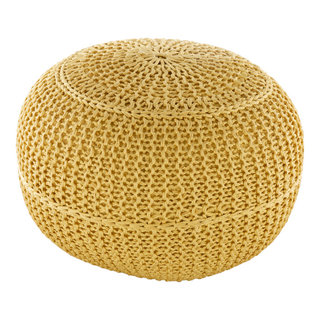 Dita DTPF-001 20"x20"x14" Pouf, 20"x20"x14" - Scandinavian - Floor Pillows And Poufs - by ...