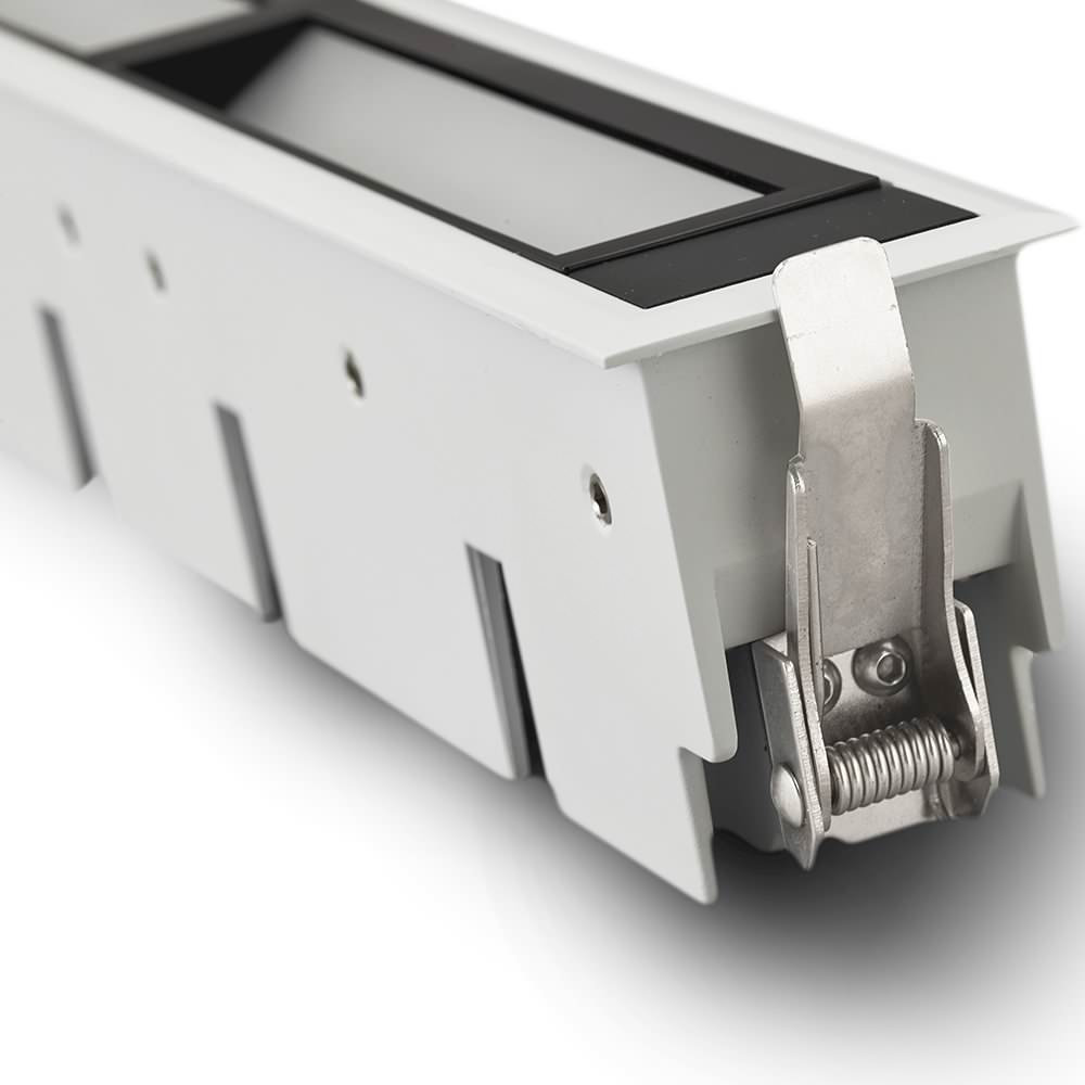 LED Fixed Rcessed Wall Washer w/Trim VMDL000610E024WH, White ...