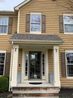 What would you do with these ugly front porch columns?