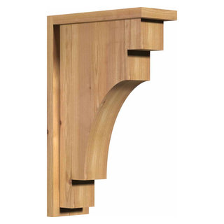 Mediterranean Corbel w/Backplate, 14"Dx22"H - Transitional - Corbels ...