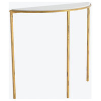 Hammered Gold Console - Contemporary - Console Tables - by Lighting ...