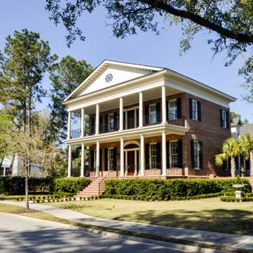 Traditional Brick Two Story House - Photos & Ideas | Houzz