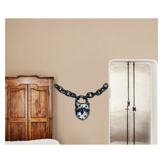 Symbol Chain Vinyl Wall Decal SymbolChainUScolor003, 8 in ...