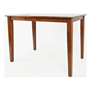 Simplicity Counter Height Dining Table - Caramel - Transitional ...