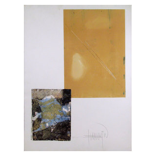 Bimal Banerjee, Arrow Cloud and Nature, Newsprint and Screenprint ...