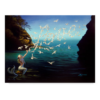 "Love " by D. Rusty Rust, Canvas Art, 24"x18" - Contemporary - Fine Art ...