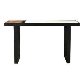 Contemporary Blox Console Table - Multicolor - Transitional - Console ...