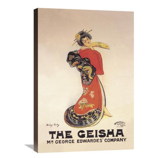 "The Geisha: Mr. George Edwardes' Company" Canvas Giclee, 16"x24", 20 ...