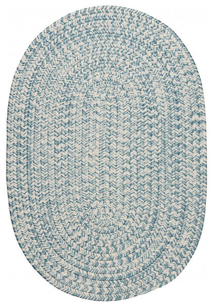 Colonial Mills Rug Howell Tweed Federal Blue Oval, 9X11 - Contemporary ...
