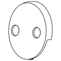 Delta Overflow Plate, Venetian Bronze - Tub And Shower Parts - by ...