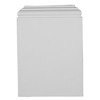 7 3/8"W x 10 1/4"H x 1 7/8"P Traditional Plinth Block - Traditional ...