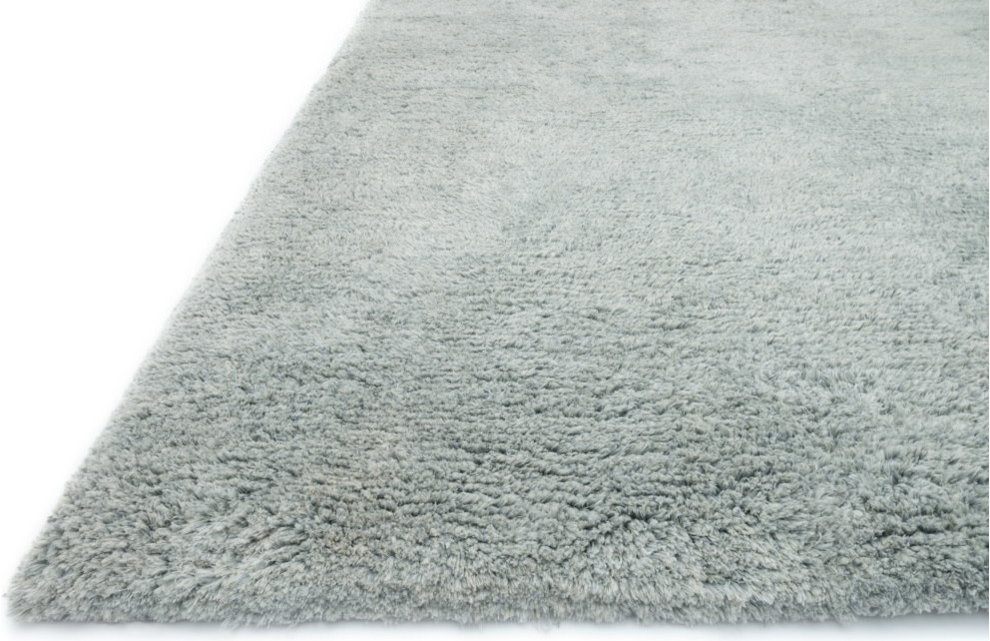 Hand Tufted Mason Shags Rug MASOMH-01GW00, 3'-6" X 5'-6" - Contemporary ...