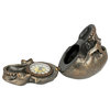 Memento Mori Skull Clock - Contemporary - Desk And Mantel Clocks - by ...