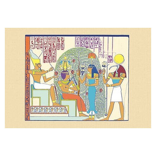 Atum, Ramses II and Sefekh, 20" x 30" - Prints And Posters - by ...