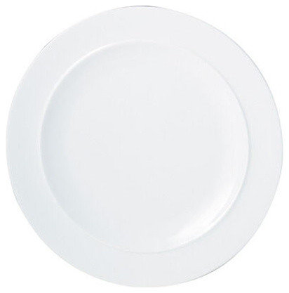 White Salad Plate - Traditional - Salad And Dessert Plates - by Denby ...