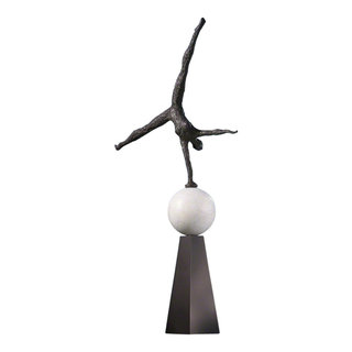 Modern Acrobat Sculpture - Contemporary - Decorative Objects And ...