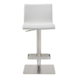Watson Barstool, White - Contemporary - Bar Stools And Counter Stools ...